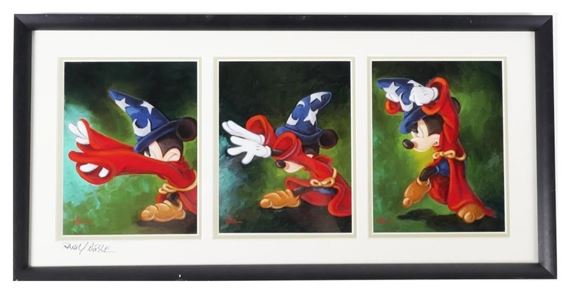 Randy Noble | DISNEY SORCERER MICKEY TRIPTYCH | MutualArt