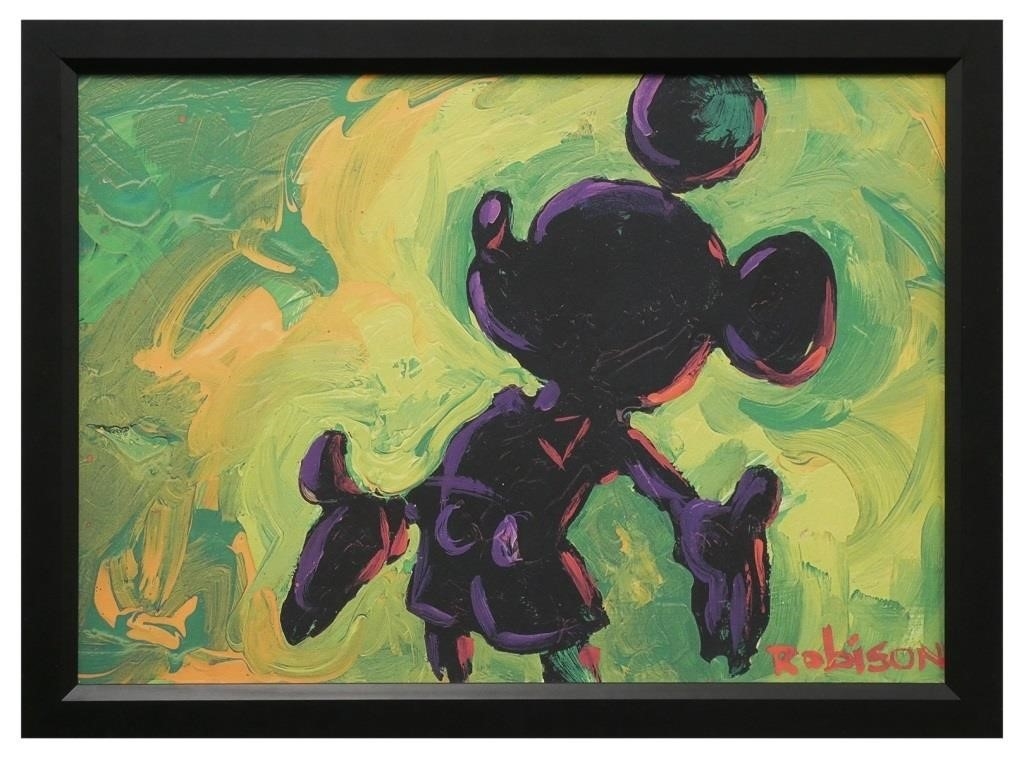 Eric Robison | DISNEY 100 MICKEYS 001 CANVAS GICLEE SIGNED | MutualArt