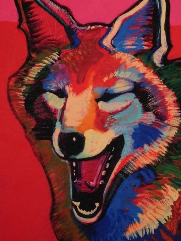 John Nieto | JOHN NIETO, COYOTE, ARTIST PROOF | MutualArt