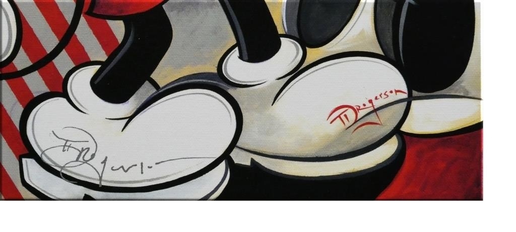 Tim Rogerson | DISNEY MICKEY CANVAS GICLEE SIGNED | MutualArt