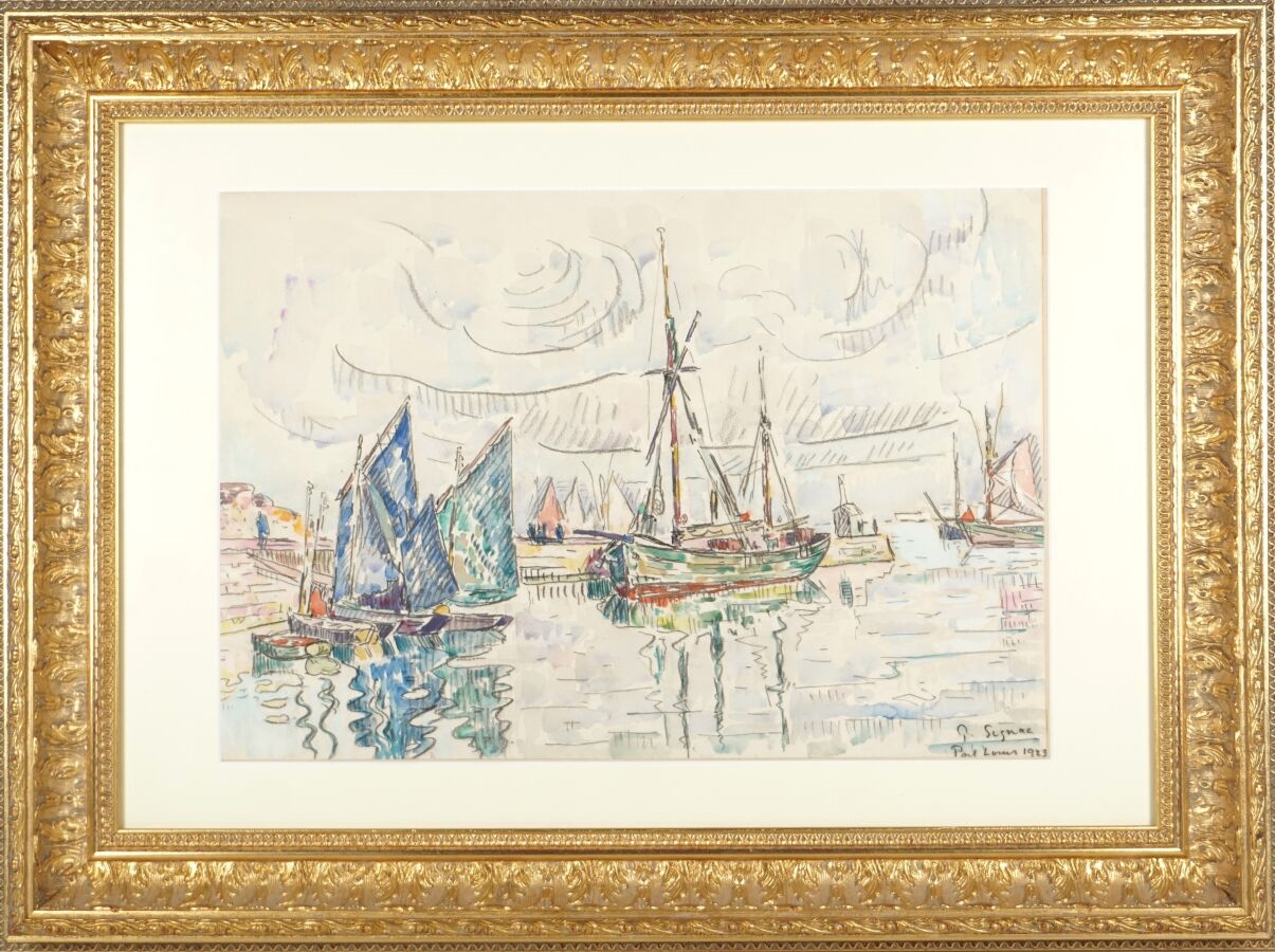 Paul Signac | Bretagne, Port Louis (2021) | MutualArt