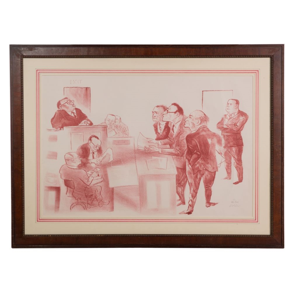 William Gropper | Lithograph Collection | MutualArt