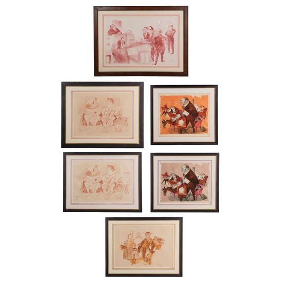 William Gropper | Lithograph Collection | MutualArt