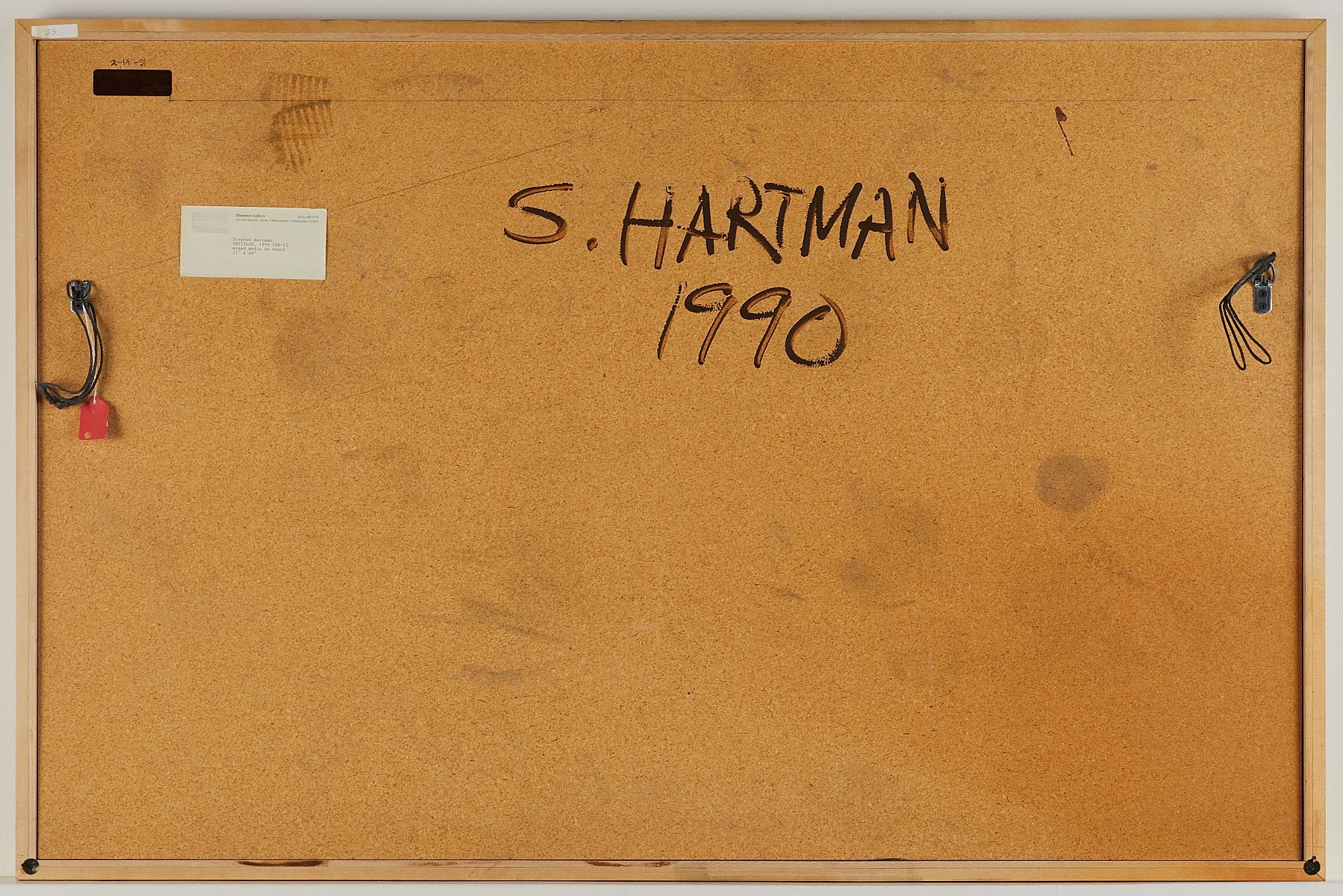Stephen Hartman | Stephen Hartman Mixed Media Painting (1990) | MutualArt