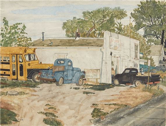 Robert Berkeley Green | Robert Berkeley Green Watercolor Painting of ...