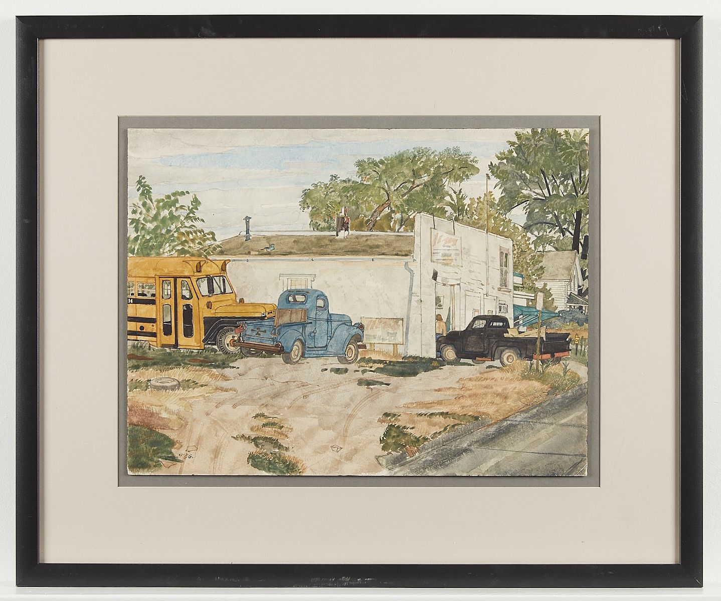 Robert Berkeley Green | Robert Berkeley Green Watercolor Painting of ...