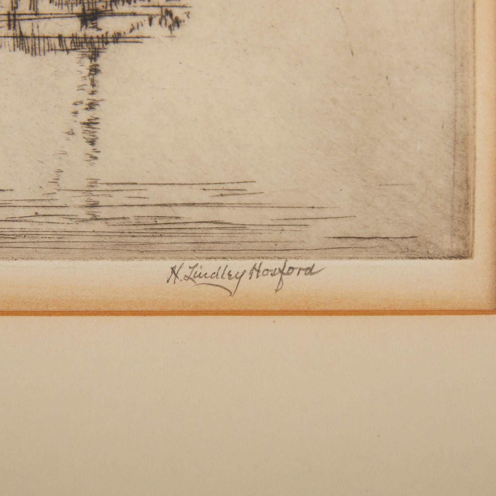 Harry Lindley Hosford | H. Lindley Hosford Fishing Boat Etching | MutualArt