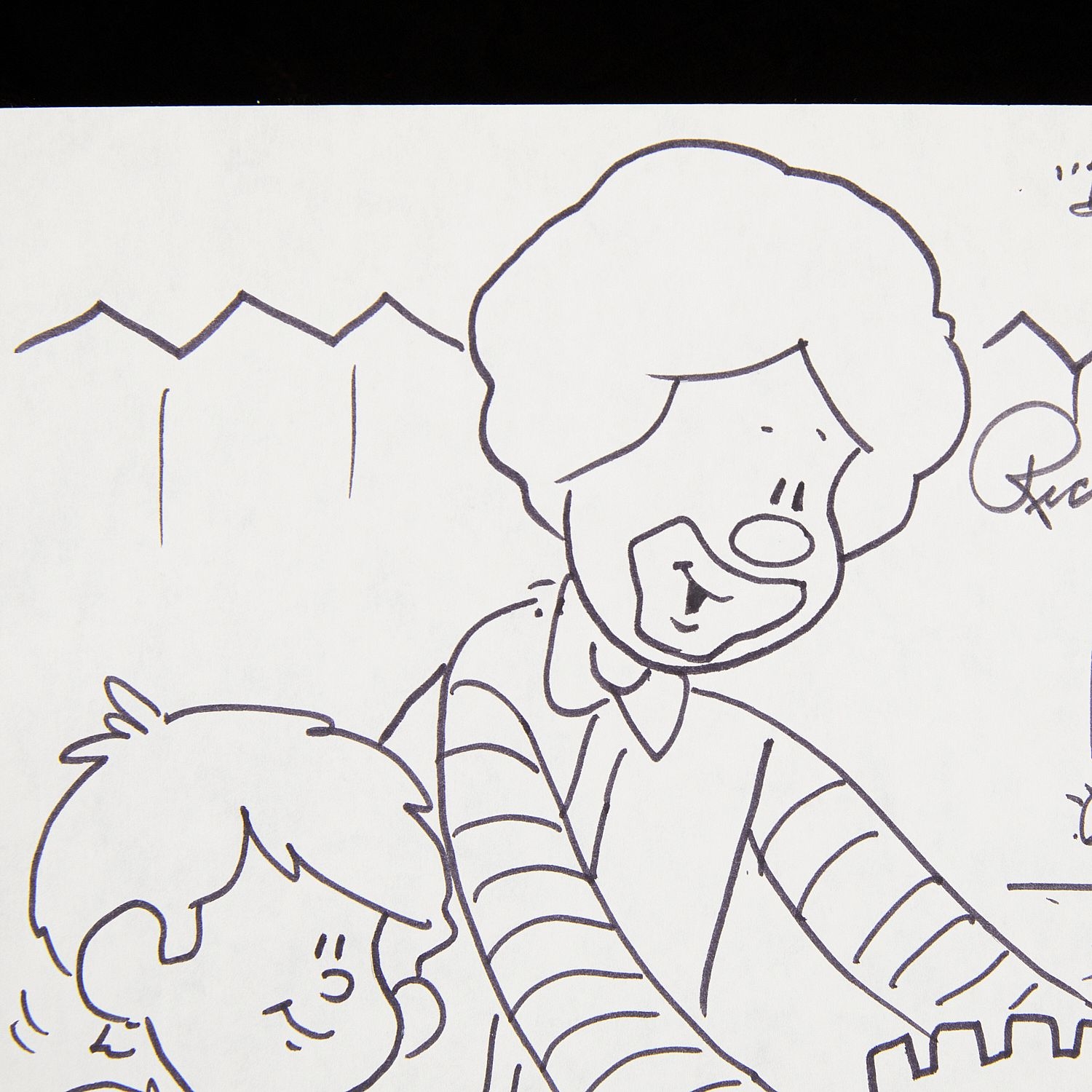Rich Seidelman | Original Rich Seidelman McDonald's Drawing (1979 ...