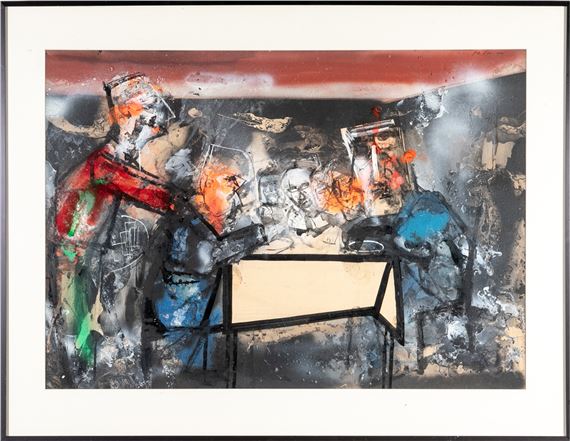 Victor de Pauw | Abstract Figural Composition | MutualArt