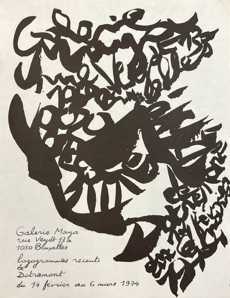 Christian Dotremont | Logograms | MutualArt