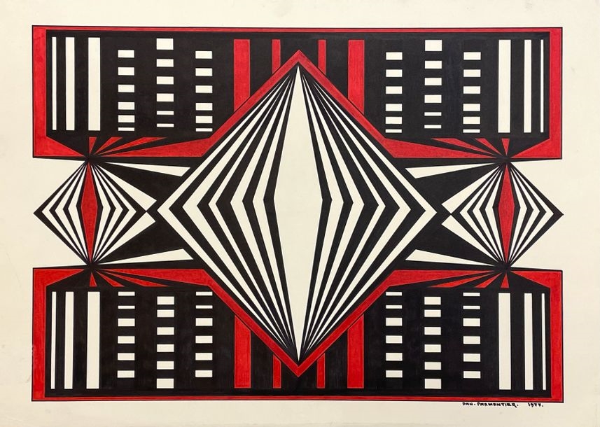 Daniel Parmentier | Geometric Composition | MutualArt