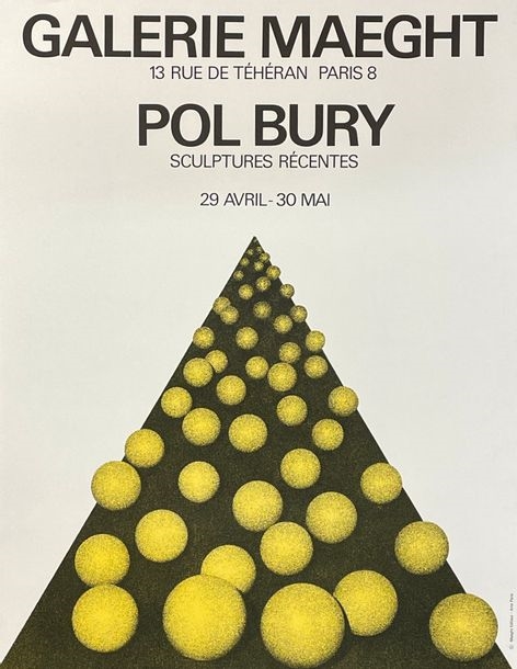 Pol Bury | recent sculptures (1971) | MutualArt