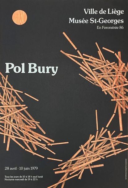 Pol Bury | Poster (1975) | MutualArt