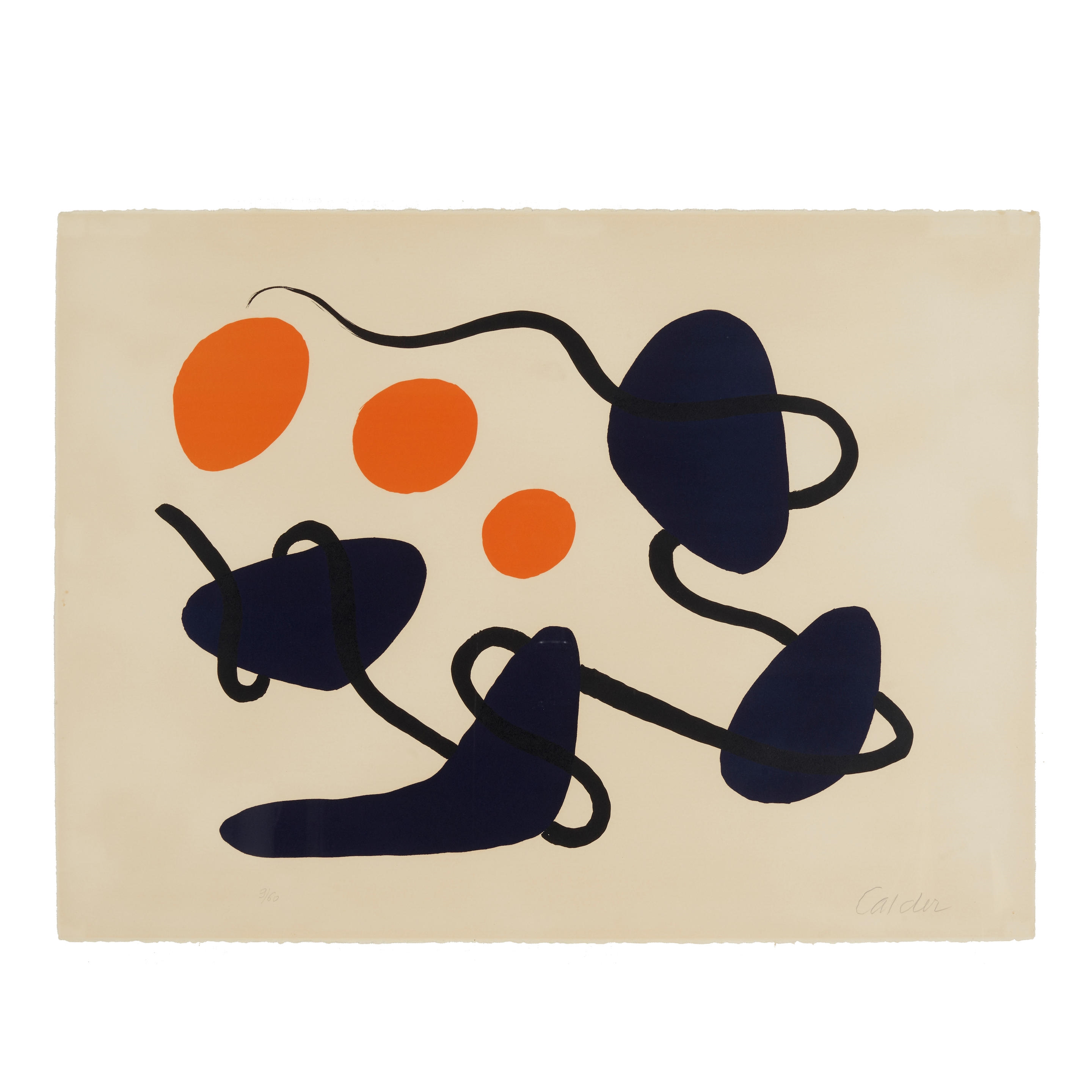 Alexander Calder | The Black Line (1967) | MutualArt