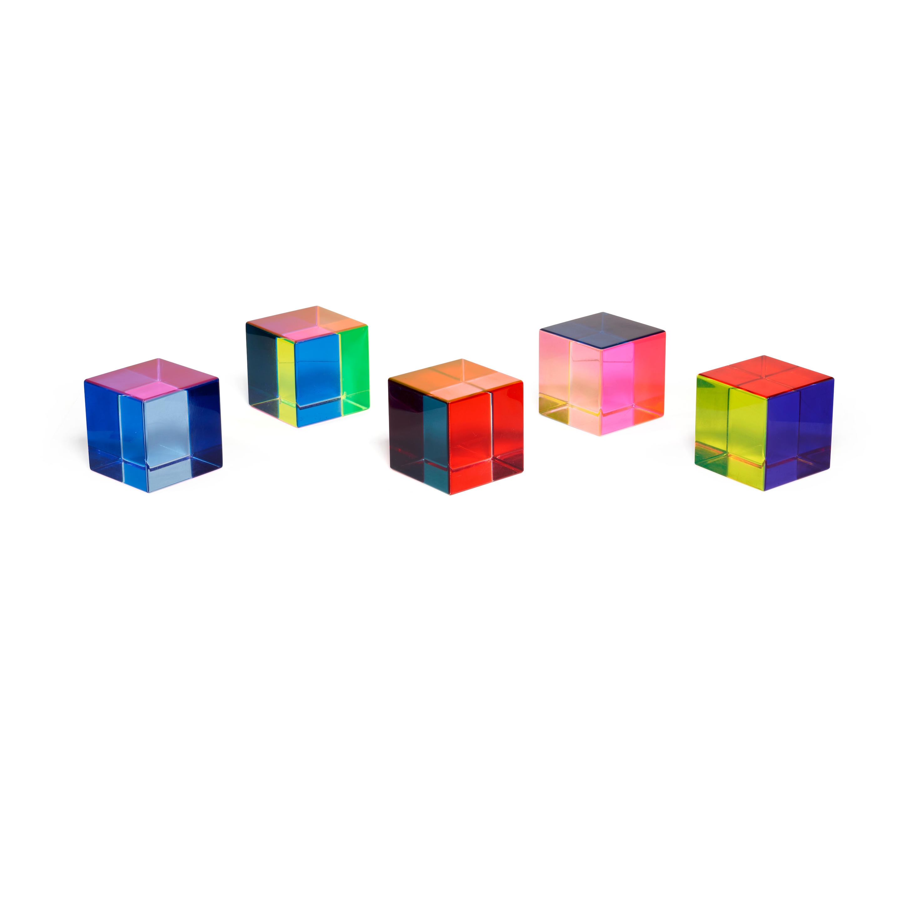 Vasa Velizar Mihich | A Group of Ten Cubes 10 (1988) | MutualArt