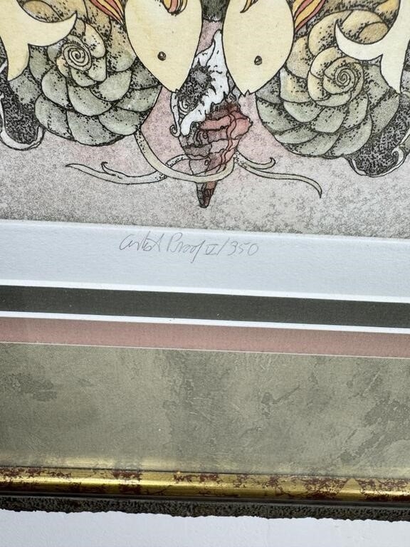 Beki Killorin | Beki Killorin Etching Sea King Artist Proof | MutualArt