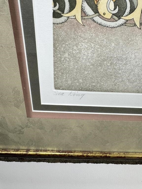 Beki Killorin | Beki Killorin Etching Sea King Artist Proof | MutualArt