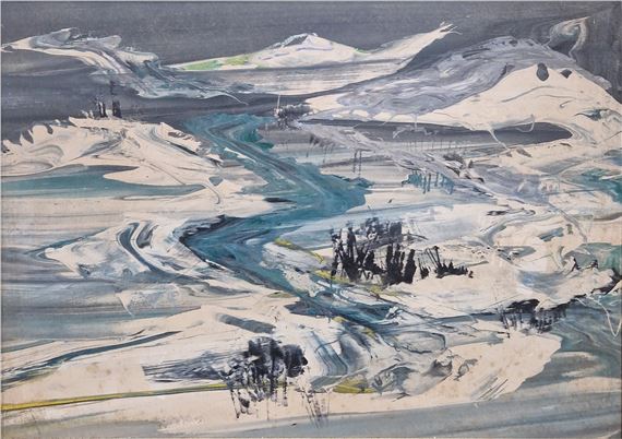 Ronald Embleton | Winter landscape | MutualArt