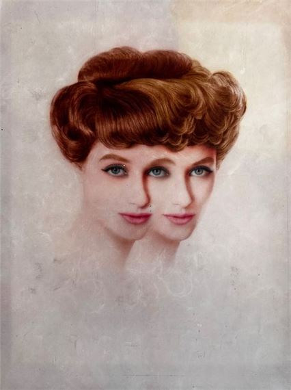 Harry Meerson | HARRY OSSIP MEERSON 1910-1991 Double portrait (Circa 1960) | MutualArt