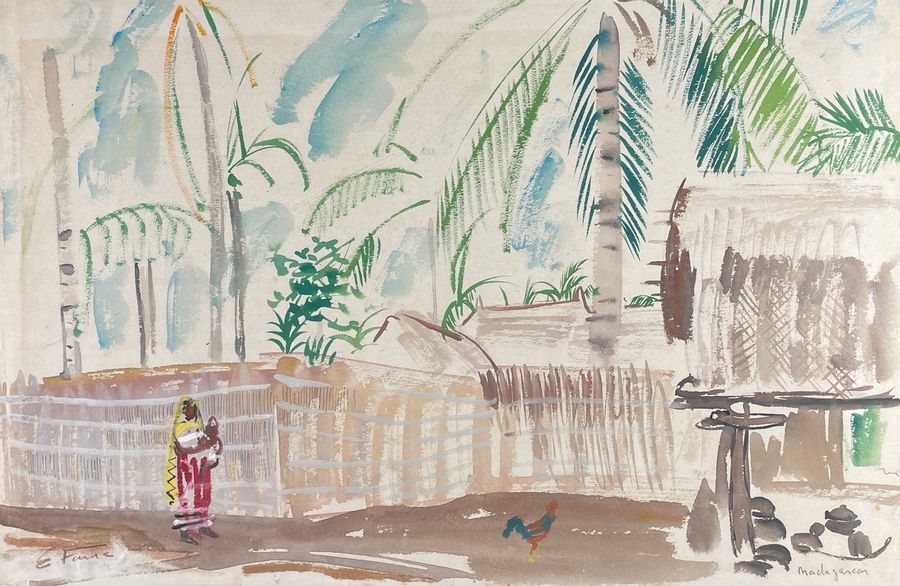 Elisabeth Faure | Palisade in Madagascar | MutualArt