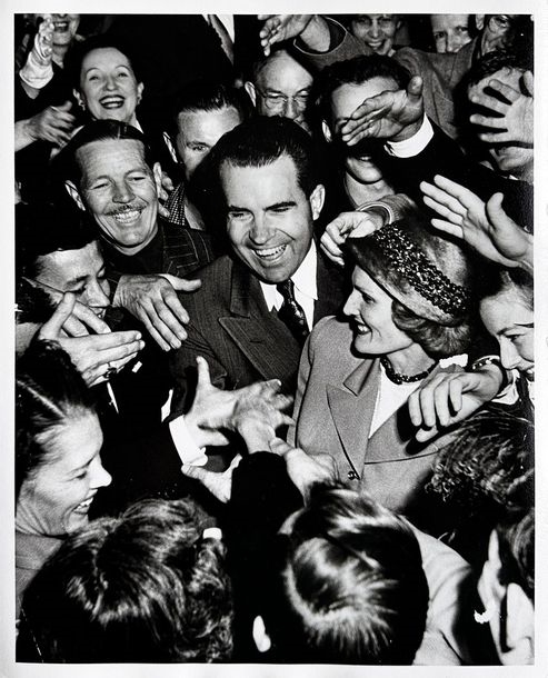 Ralph Crane | RALPH CRANE 1913-1988 Nixon after winning the US Senate ...