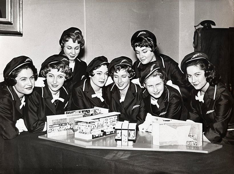 Louis René Astre | LOUIS-RENÉ ASTRE 1924-1988 Stewardesses (Circa 1960 ...