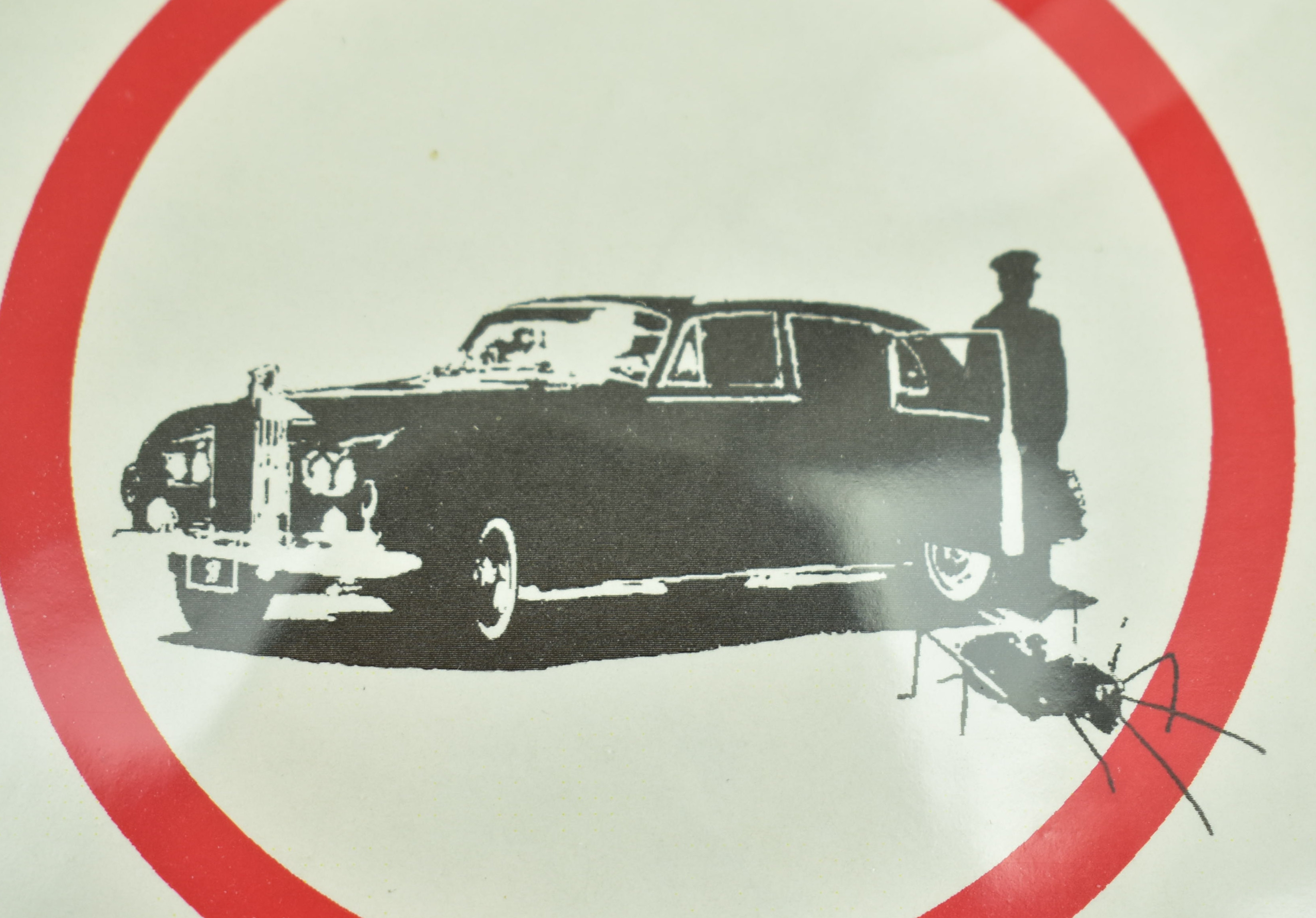 Banksy | BANKSY - VIP AREA STICKER | MutualArt