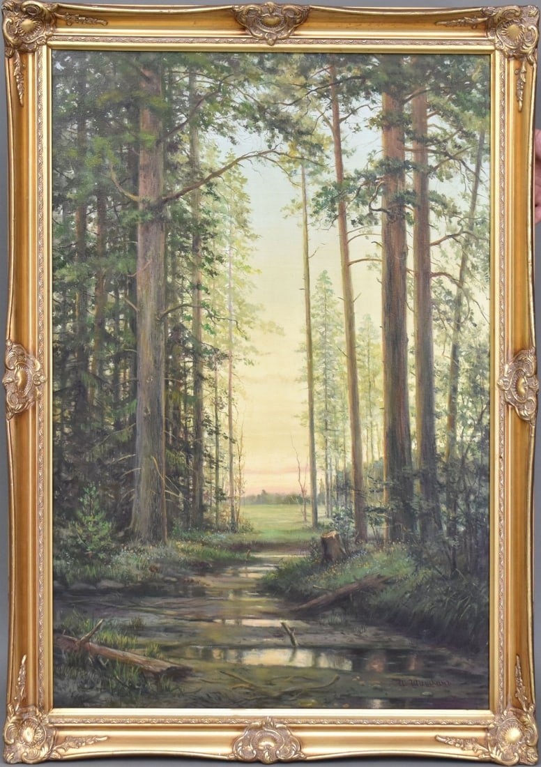 Ivan Shishkin | Forest Reserve. Pine Grove (1881) | MutualArt