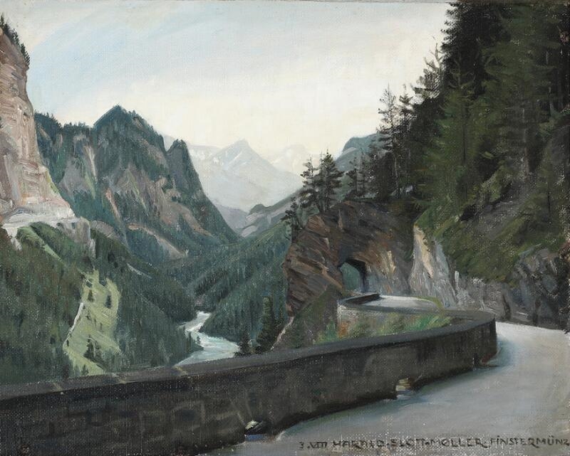 Harald Slott-Møller | “Paa Søen i de lyse Nætter” (1921) | MutualArt