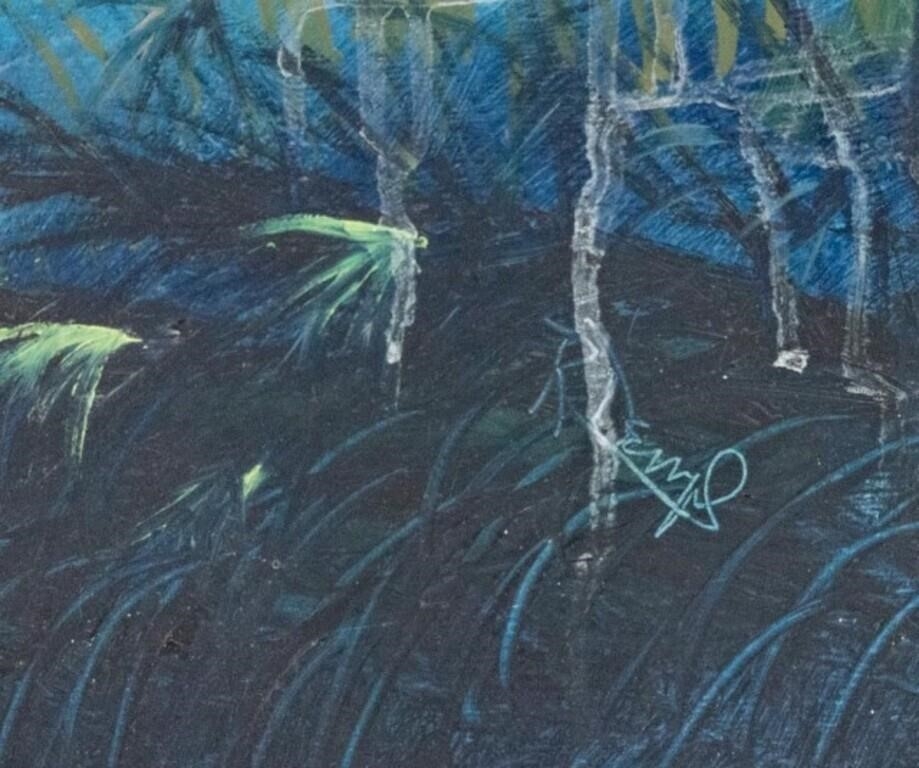 Rodney Demps | Rodney Demps, Florida Highwaymen Painting (1950s ...