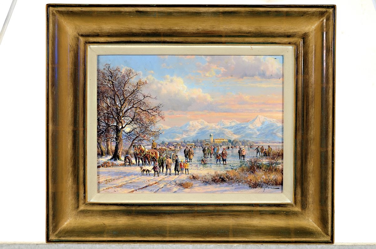 Hubert Kaplan | ice cream funin front of Lake Constance landscape ...