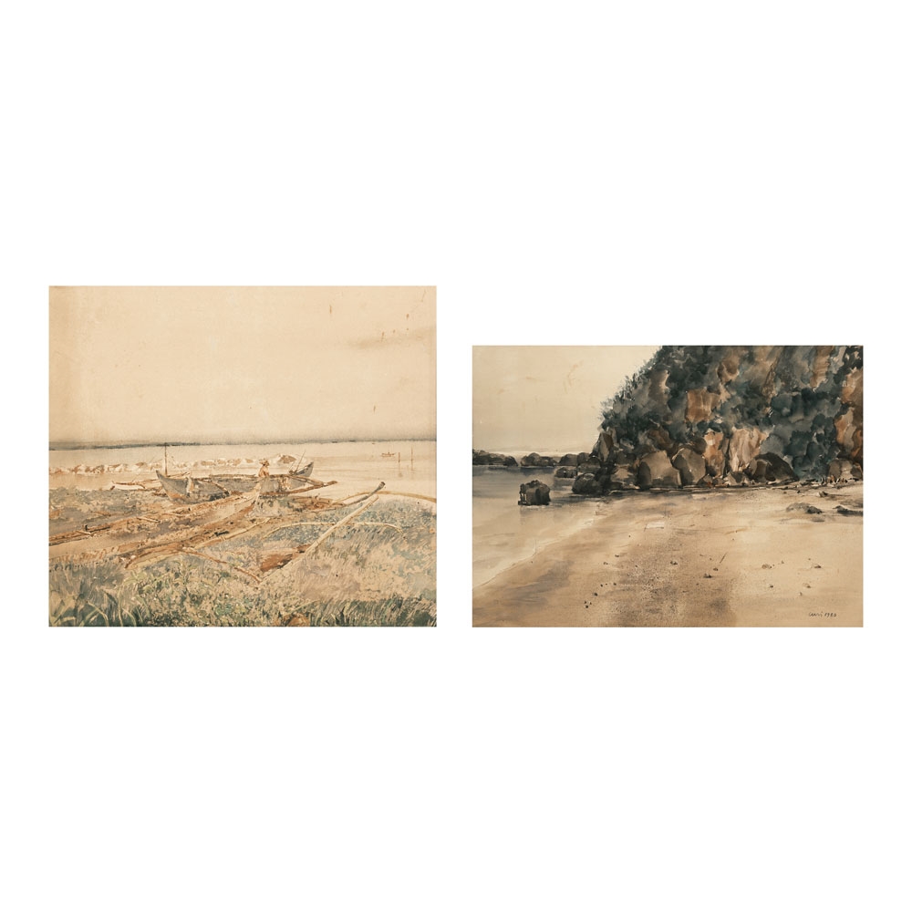 Rafael Cusi | A Set of Two Artworks (1980) | MutualArt