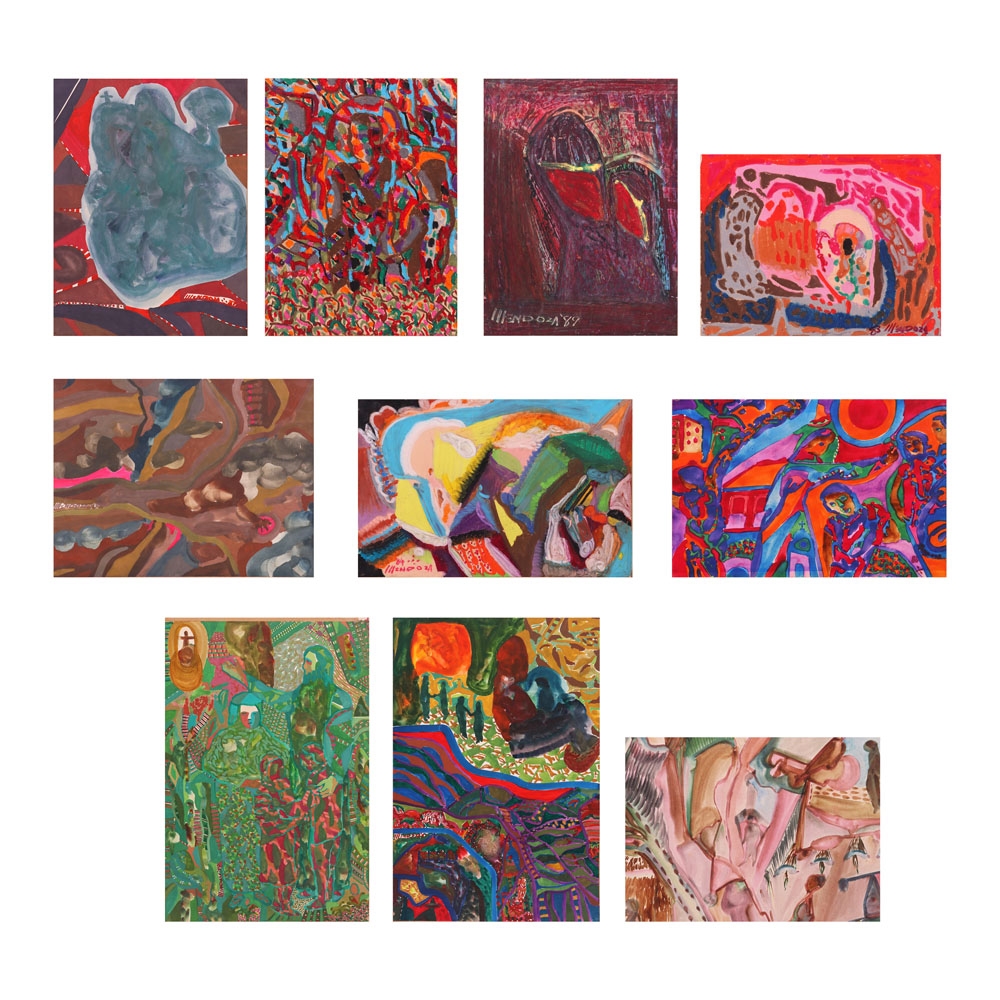 Teofilo Mendoza | A Group of Ten Artworks (1987) | MutualArt