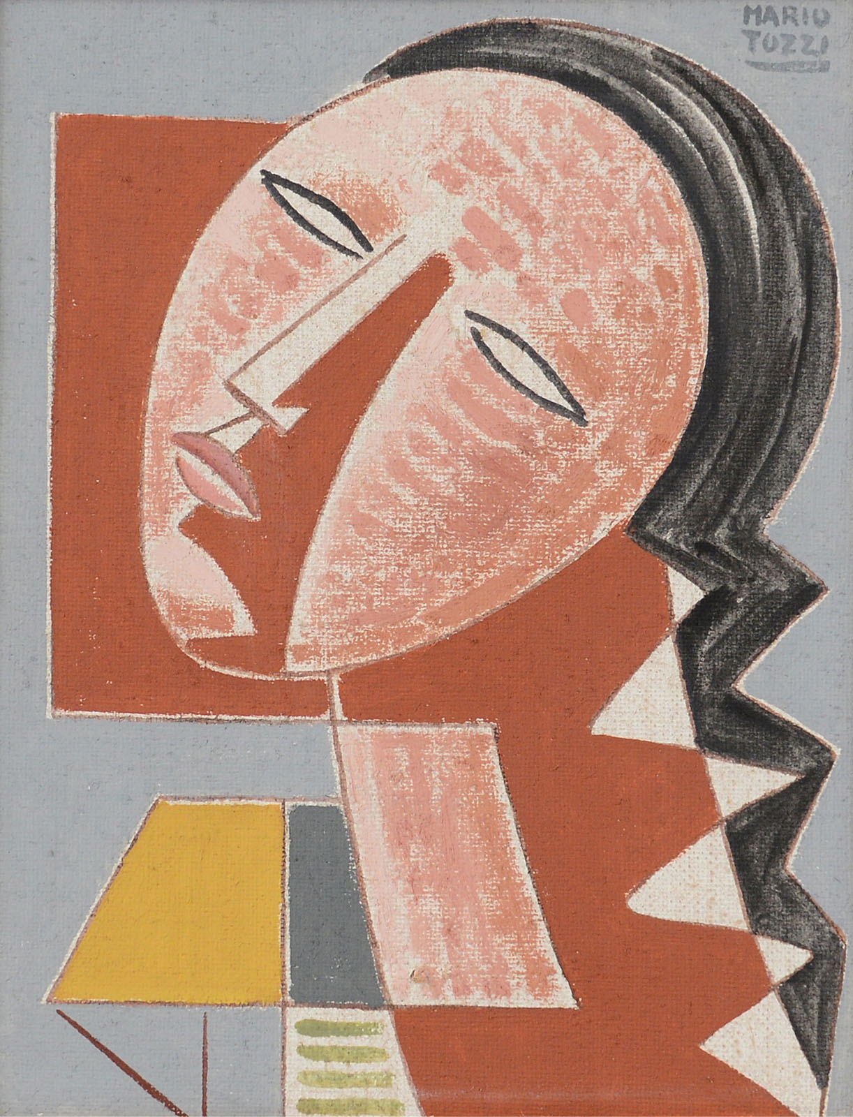 Mario Tozzi | L'enigmatica (1973) | MutualArt