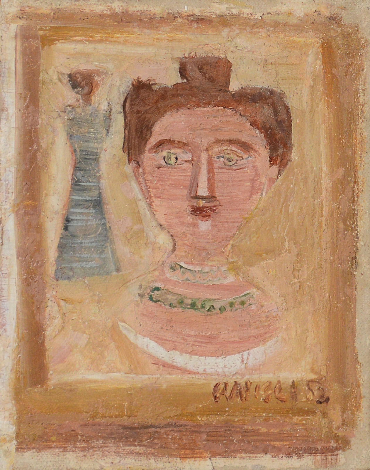 Massimo Campigli | Donna Rossa | MutualArt