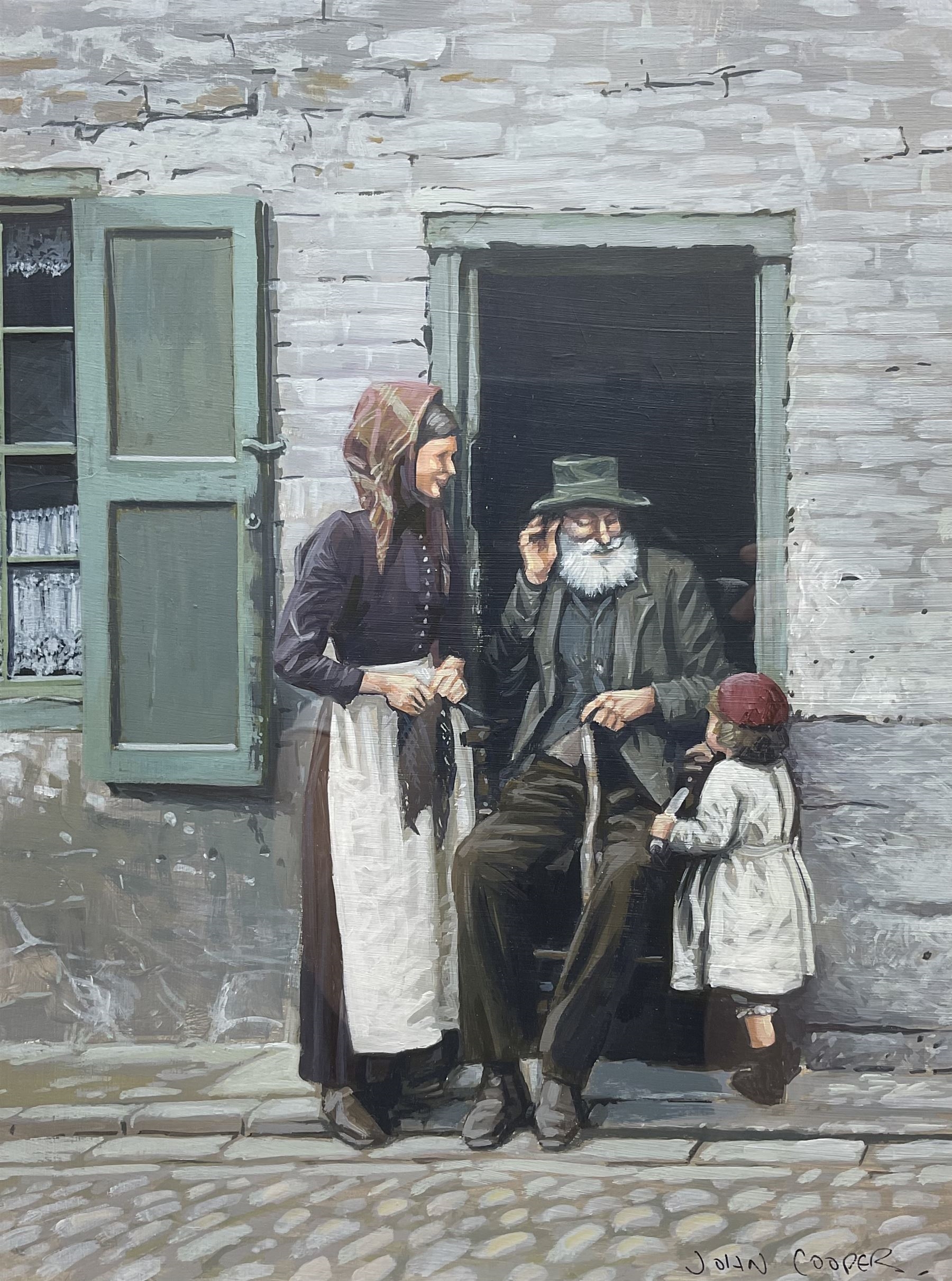 Frank Sutcliffe | The Fisherman's Family (1942) | MutualArt