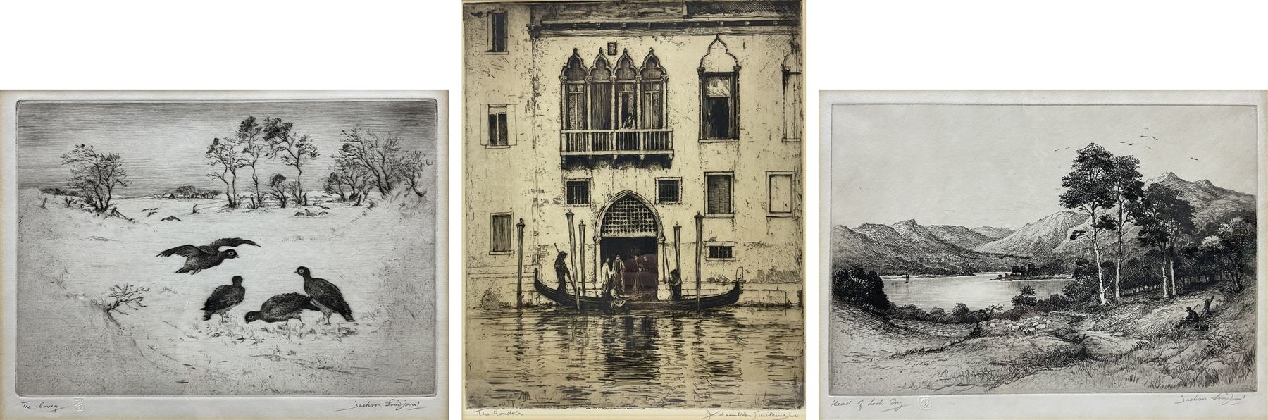 Henry Jackson Simpson | The Covey' and 'Head of Loch Tay | MutualArt