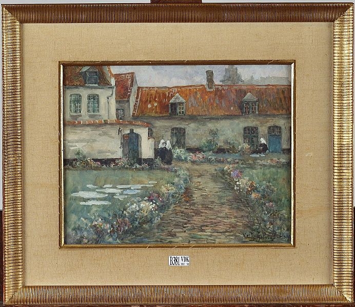 Ketty Gilsoul-Hoppe | Le béguinage animé | MutualArt