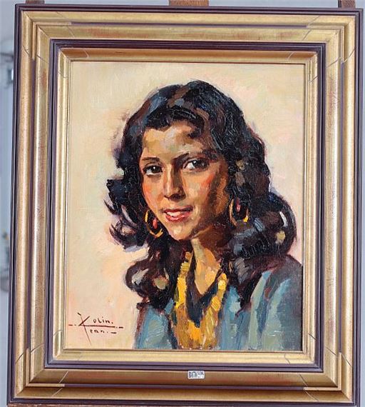 Jean Colin | Portrait d’une jeune espagnole | MutualArt