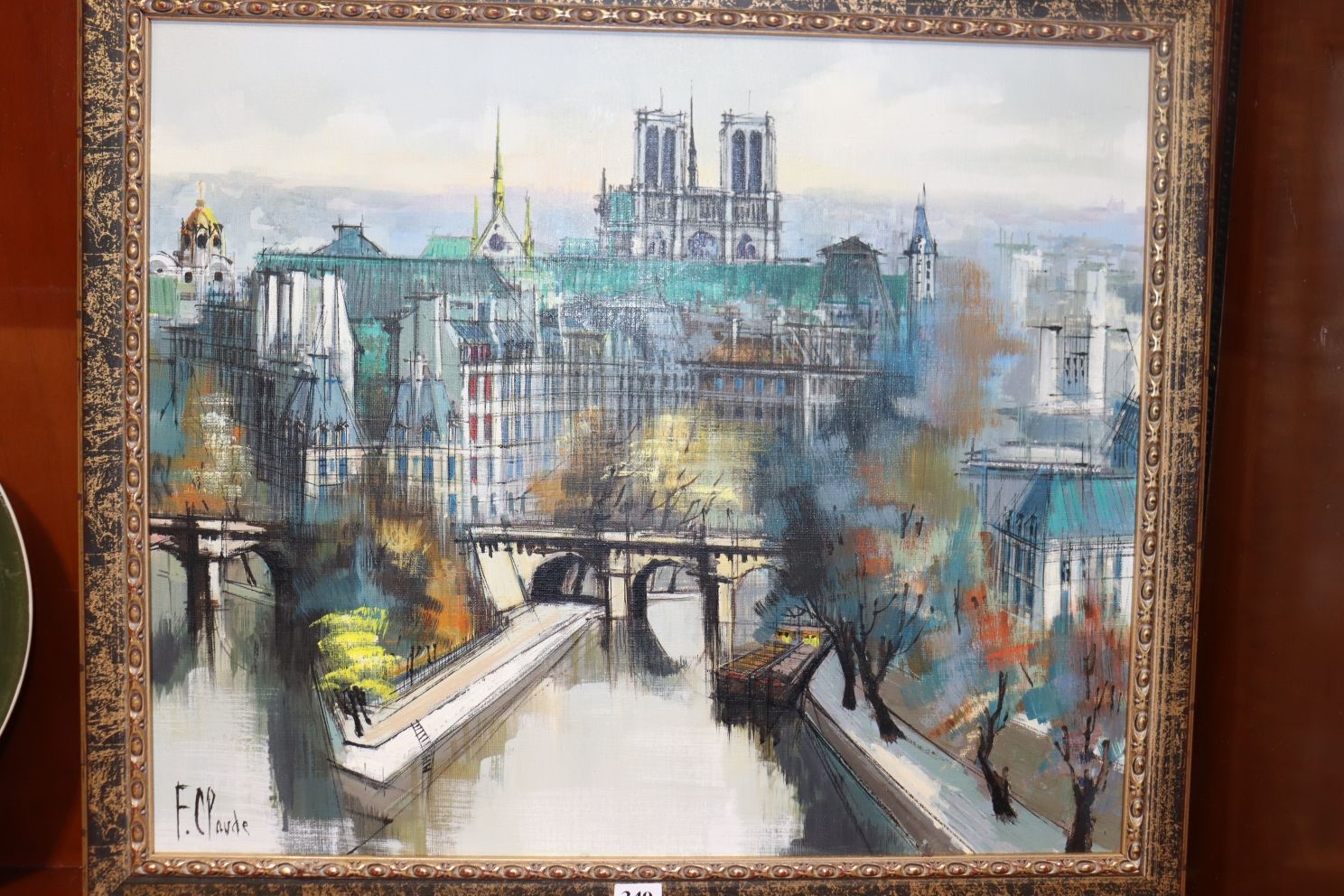 Claude Fauchère | Paris Skyline | MutualArt