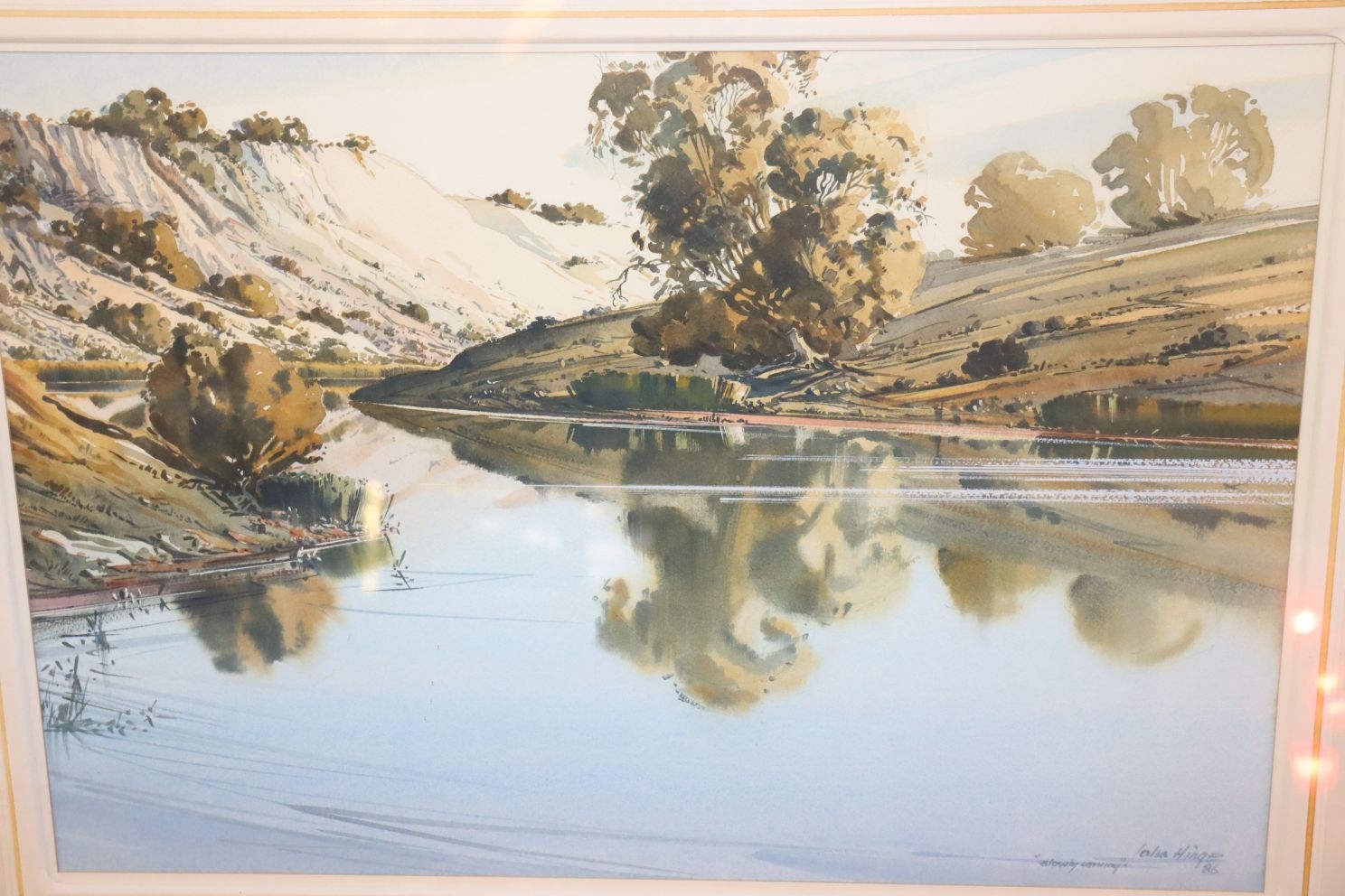 John Hinge | Slowly Curving (1986) | MutualArt