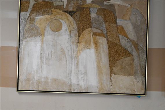 Fred Terna | “Cleft Gate Post at the Absence” | MutualArt