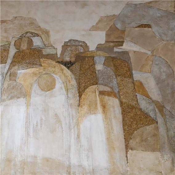 Fred Terna | “Cleft Gate Post at the Absence” | MutualArt