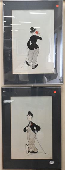 Al Hirschfeld | “Charlie Chaplin” | MutualArt