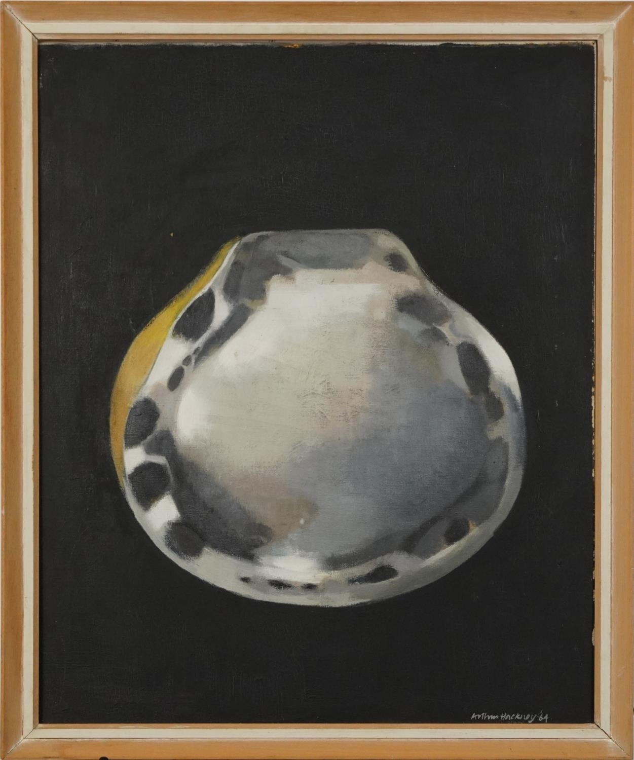 Arthur Hackney | Round pebble on black ground (1960s) | MutualArt