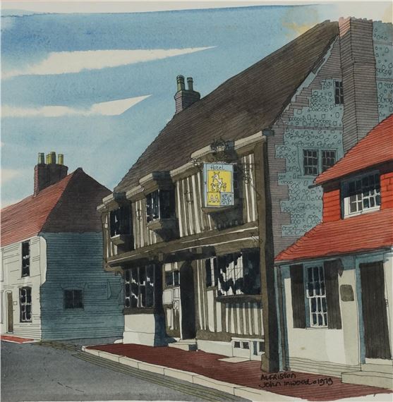 John Inwood | The Red Lion Alfriston | MutualArt