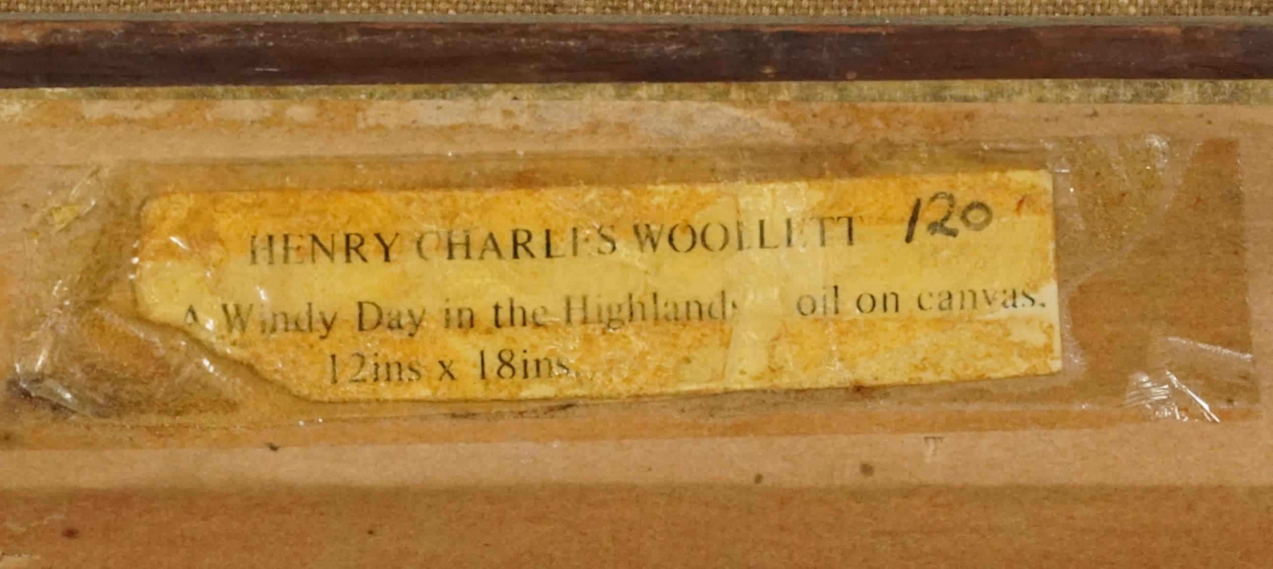 Henry Charles Woollett | A Windy Day in the Highlands (19th Century ...