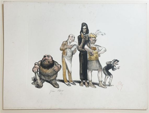 Jean Veber | Les cinq doigts de la main | MutualArt