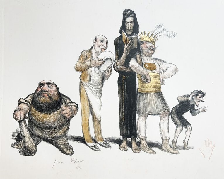 Jean Veber | Les cinq doigts de la main | MutualArt