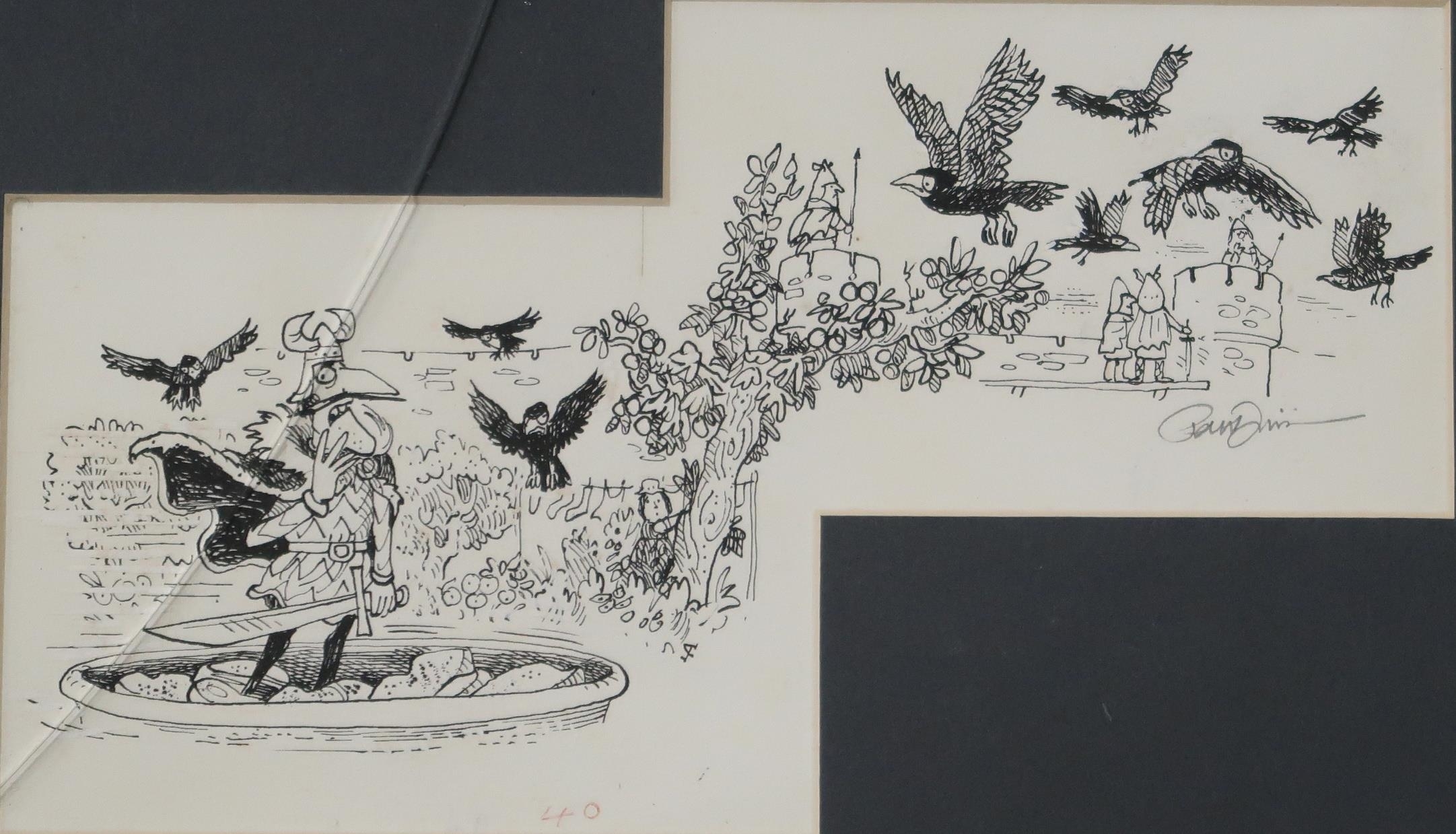 Peter Firmin | NOGBAD THE BAD WITH CROWS , | MutualArt